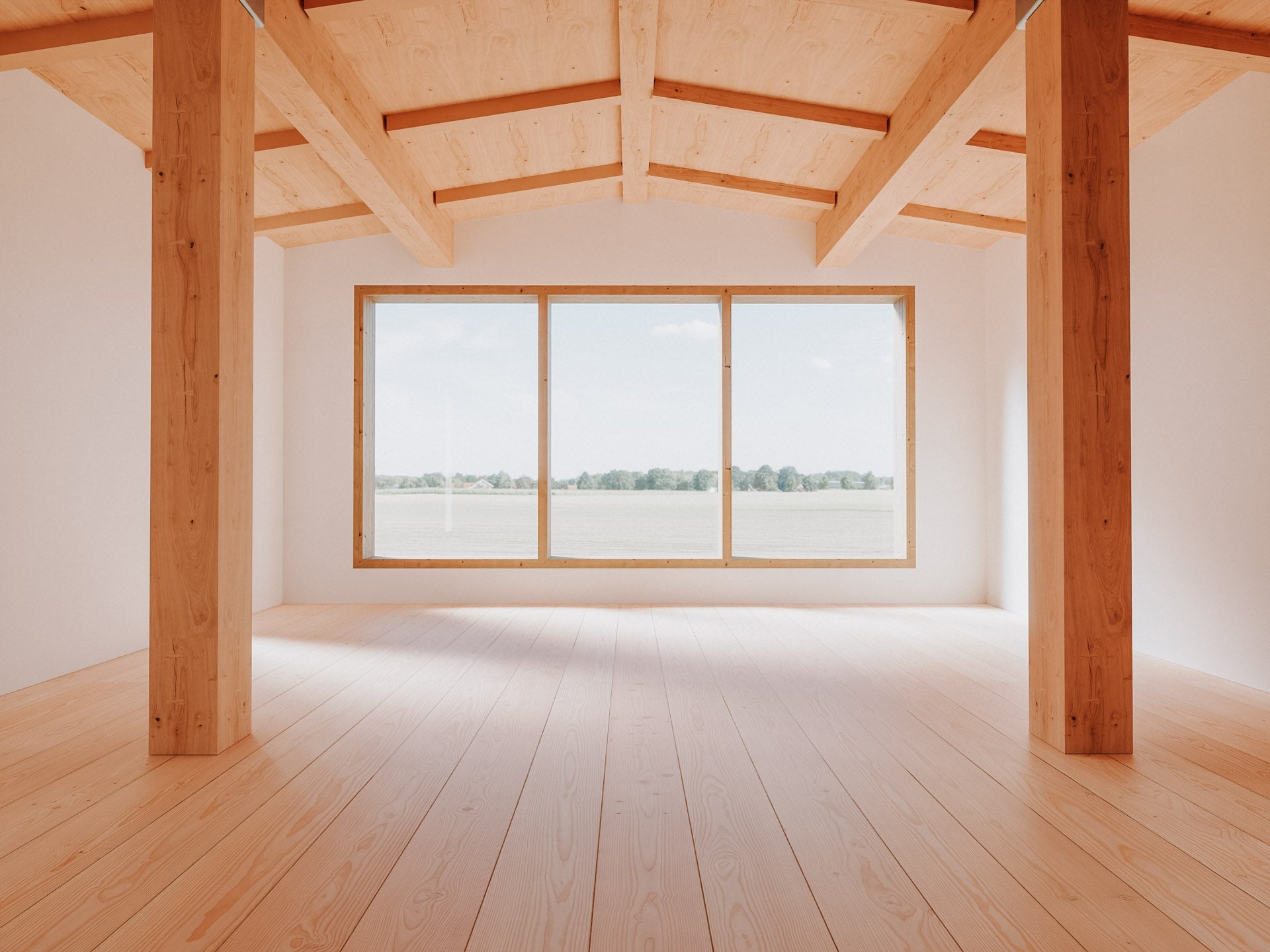 Modern Barn Interior - Visune Keyshot Store