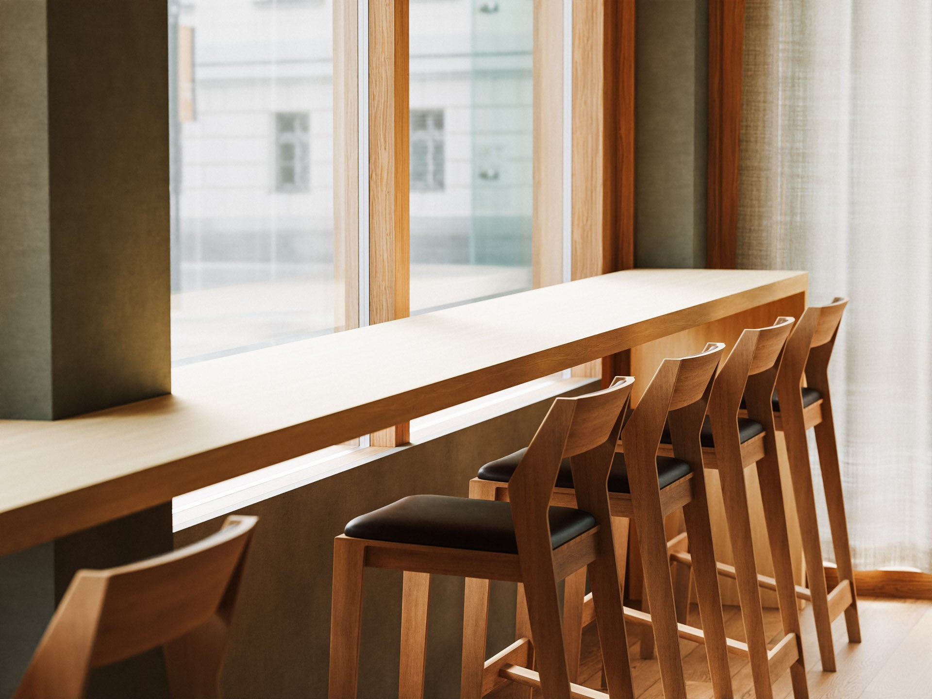 Café Window Diorama - Visune Keyshot Store