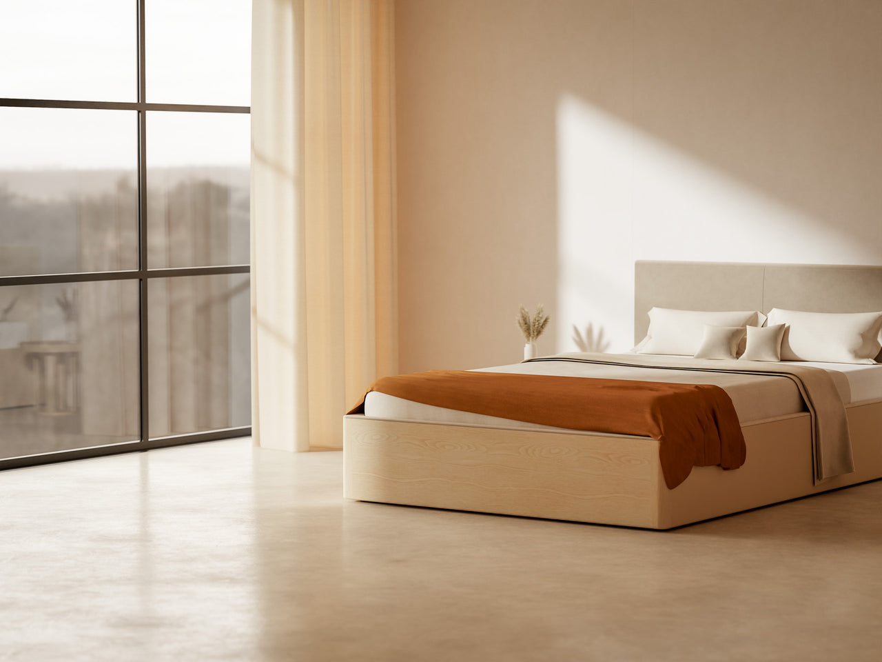 Unrefined Bedroom Diorama - Visune Keyshot Store