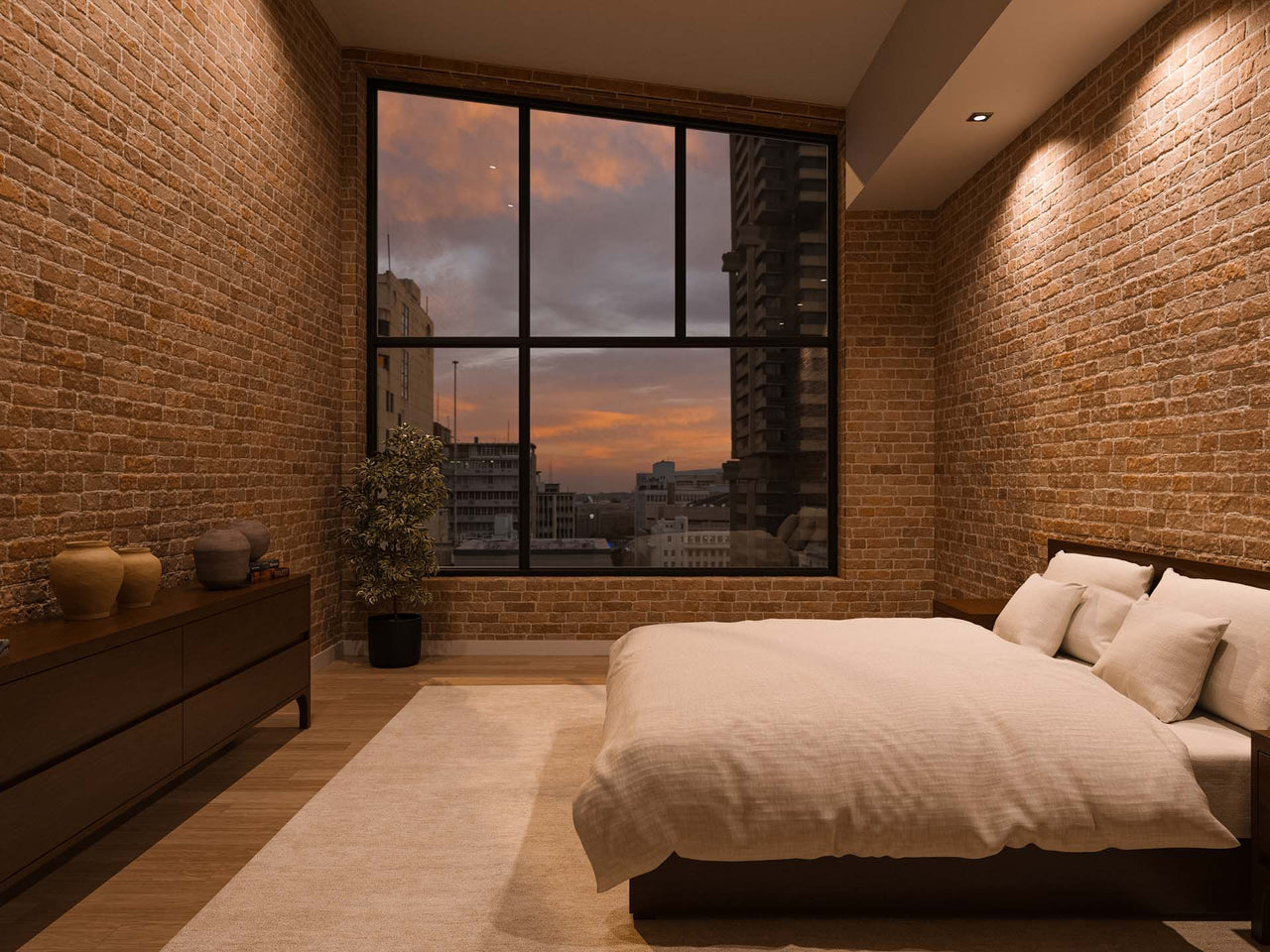 Brickworks Bedroom - Visune Keyshot Store
