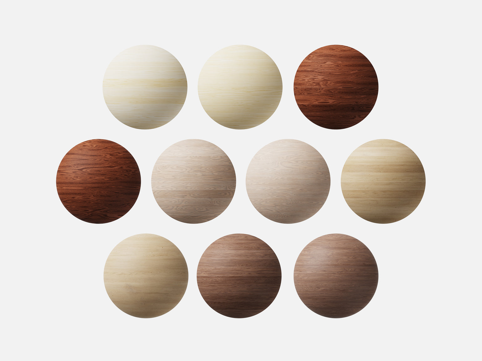 European Wood Pack - Visune Keyshot Store