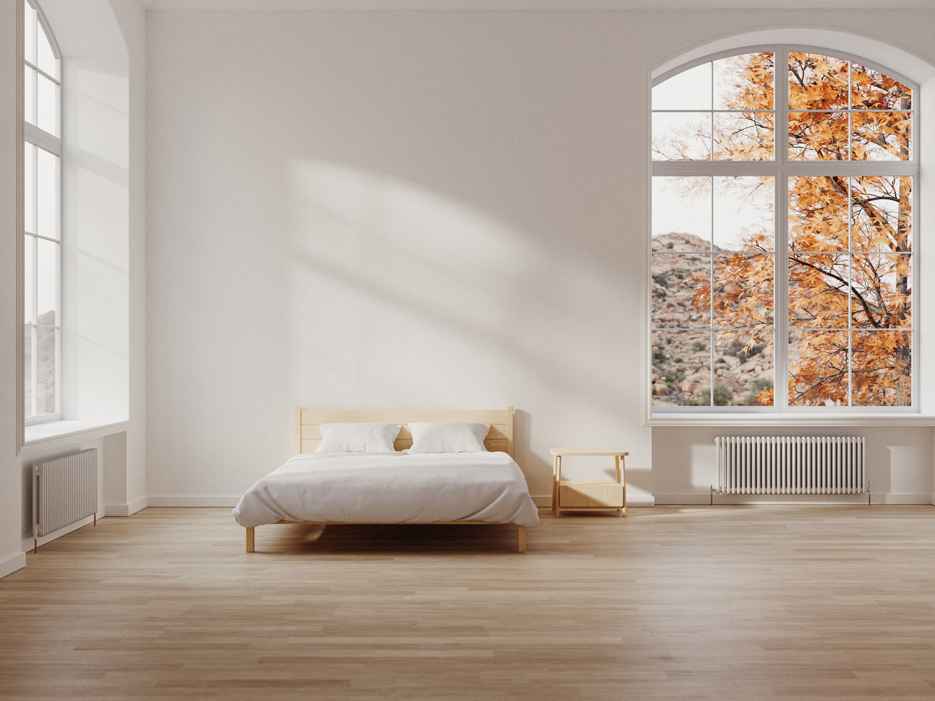 Fall Bedroom Diorama - Visune Keyshot Store