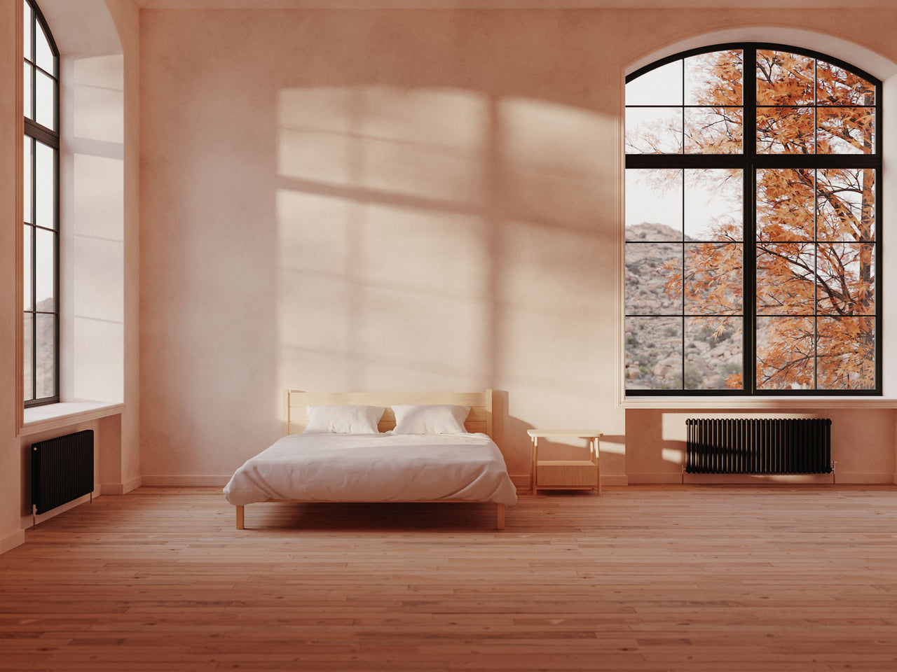 Fall Bedroom Diorama - Visune Keyshot Store