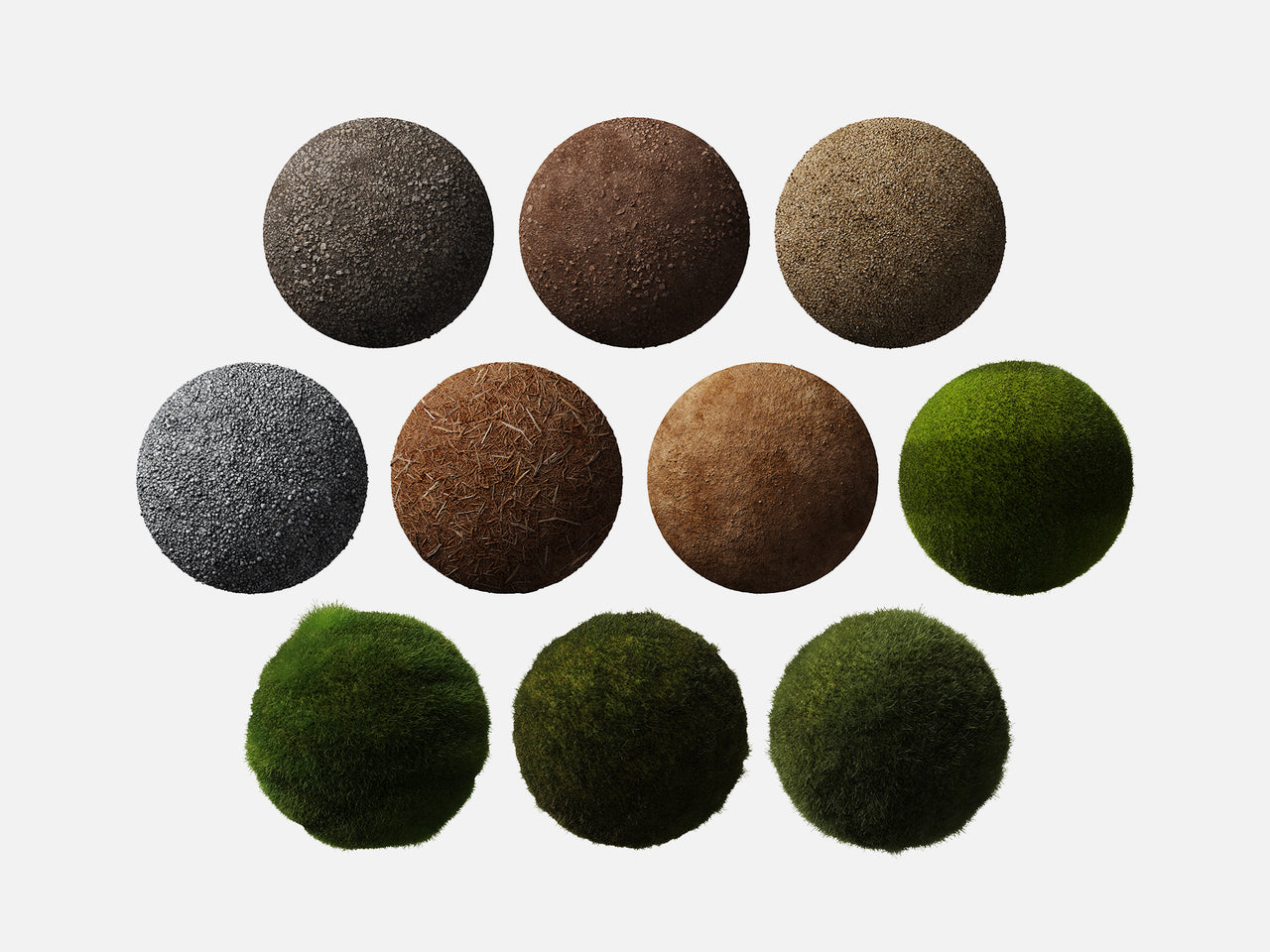 Ground Materials Pack - Visune Keyshot Store