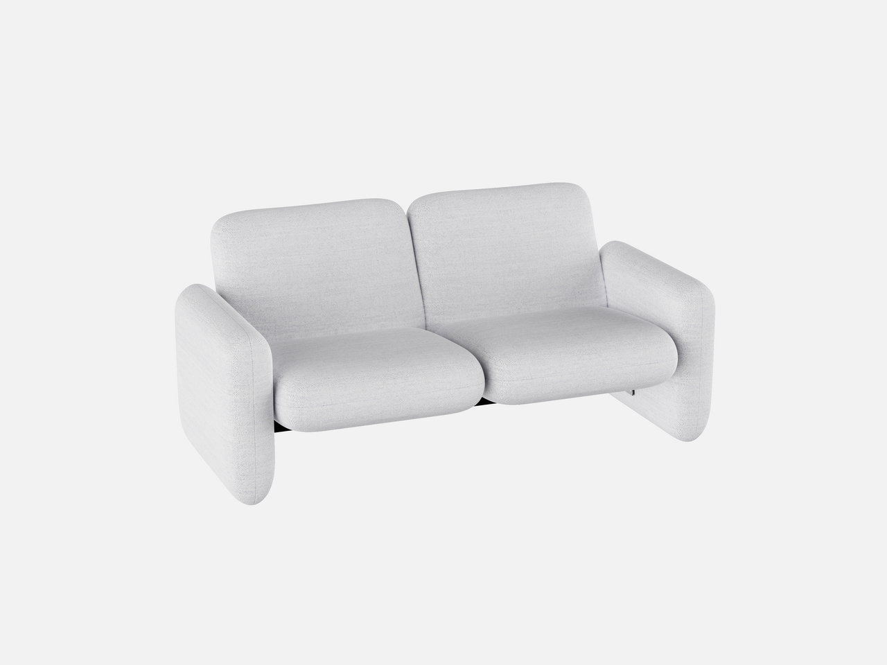 Herman Miller Wilkes Modular Two Seater - Visune Keyshot Store