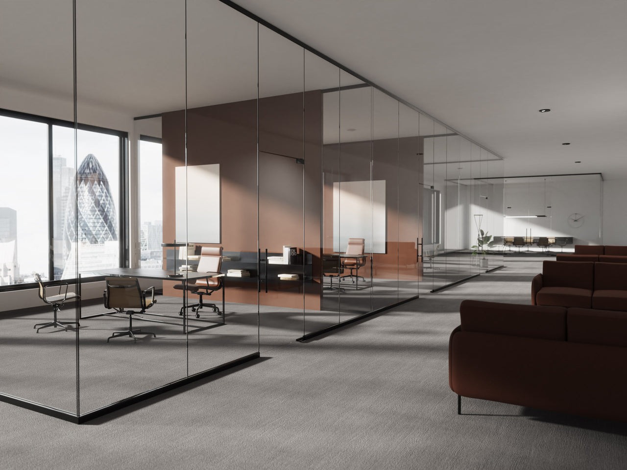 London High-rise Office - Visune Keyshot Store