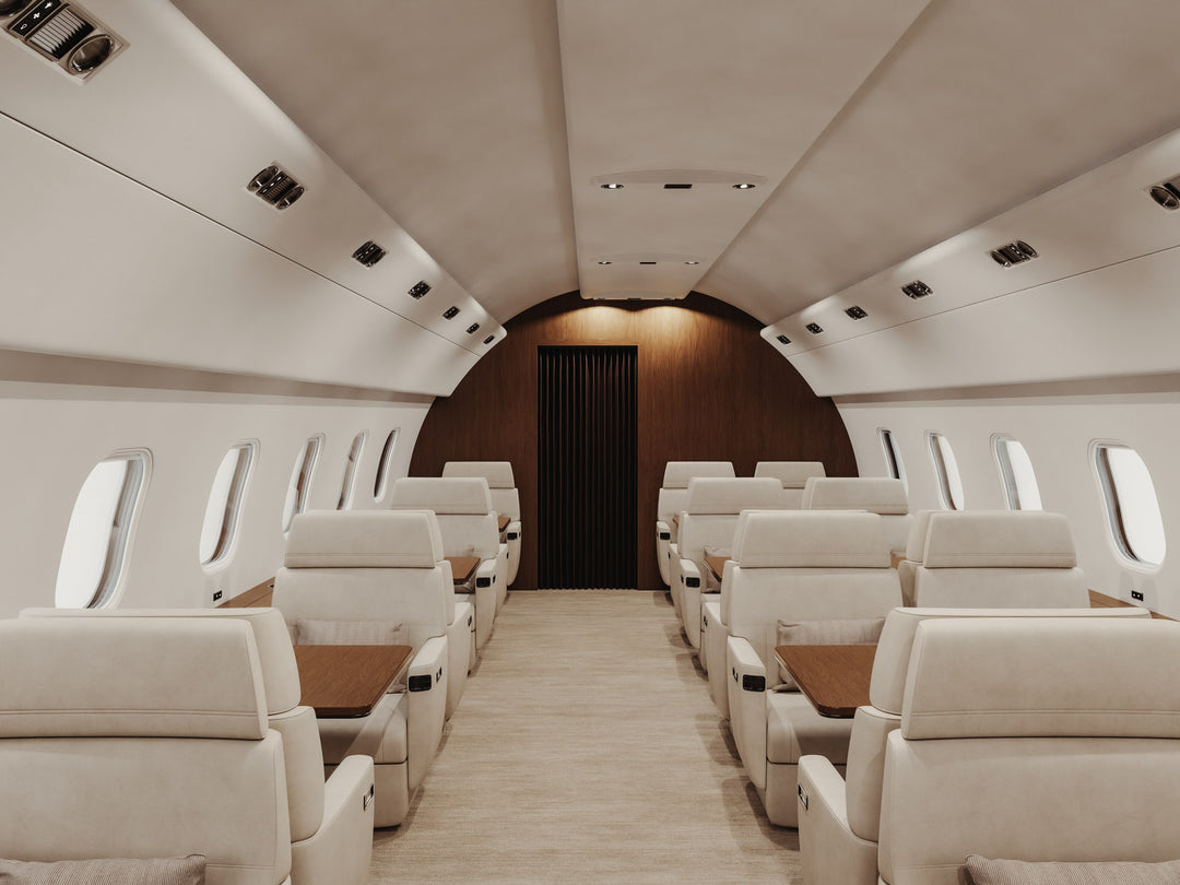 Private Jet Interior - Visune Keyshot Store