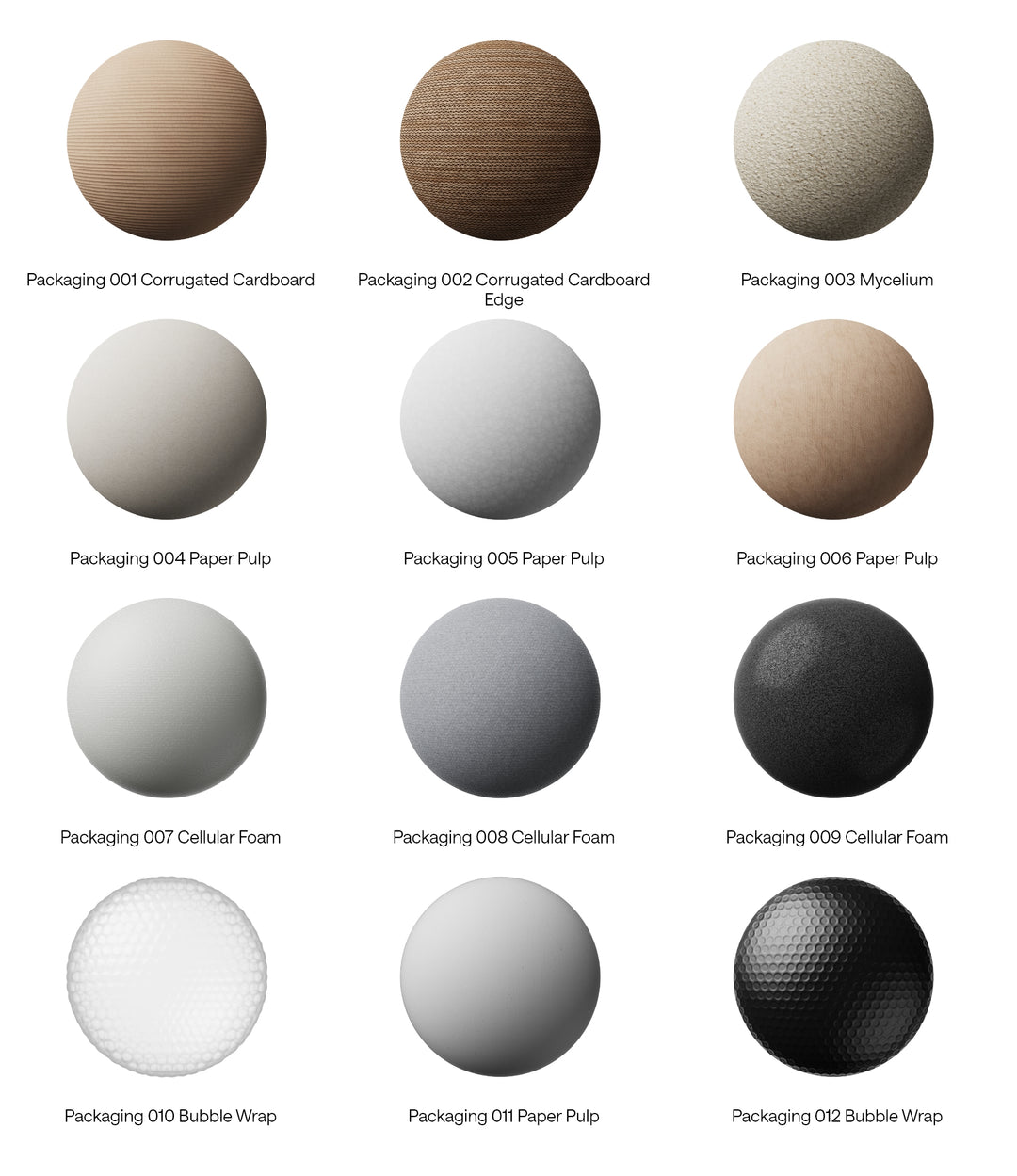 Packaging Pack - Visune Keyshot Store