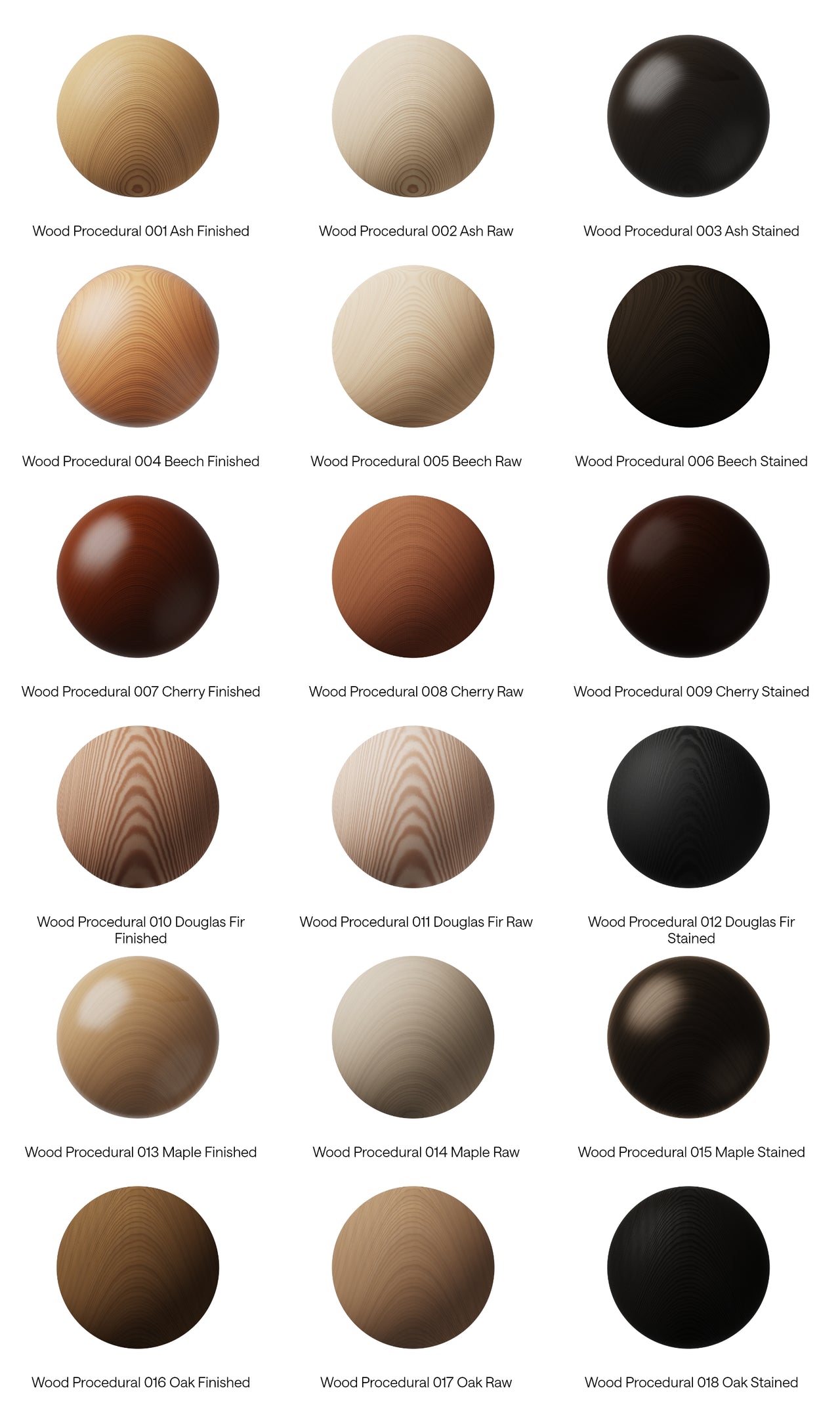 Procedural Wood Material pack - Visune Keyshot Store