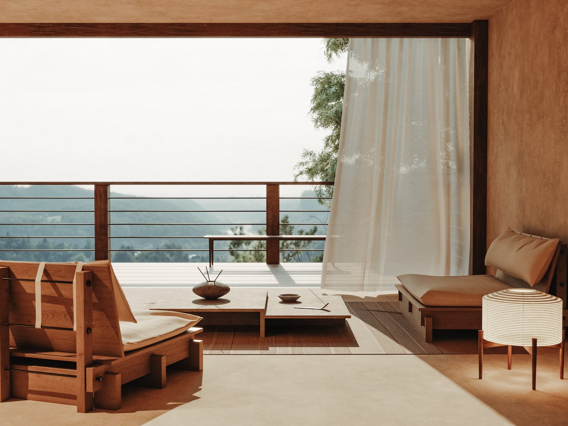 Canopy Retreat Interior - Visune Keyshot Store