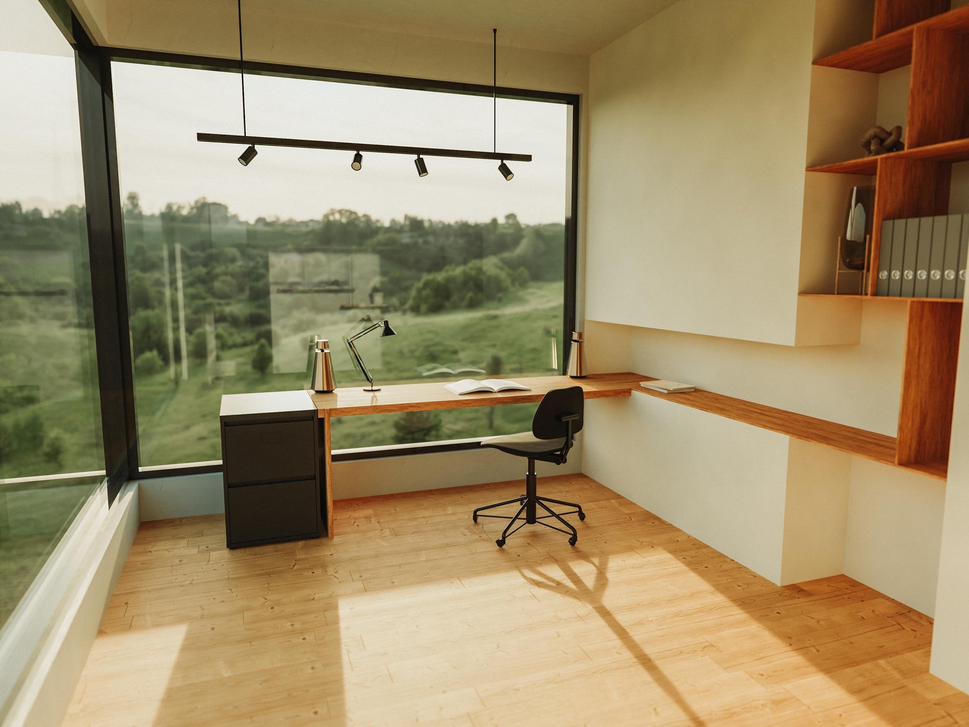 Countryside Study Interior - Visune Keyshot Store